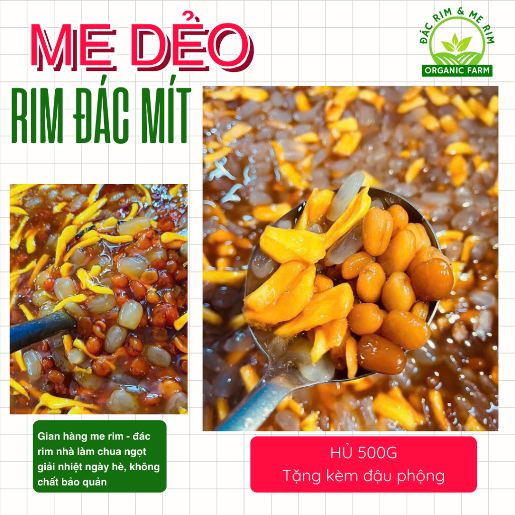 Tamarind Seeds Rim Dac Mit Concentrated Pot 500g Sweet and Sour (Free ...