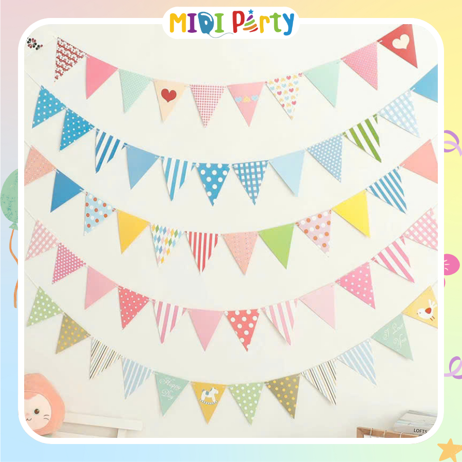 [SYNTHESIS] Triangle Flags, Triangle Hanging Strings in Many Patterns ...