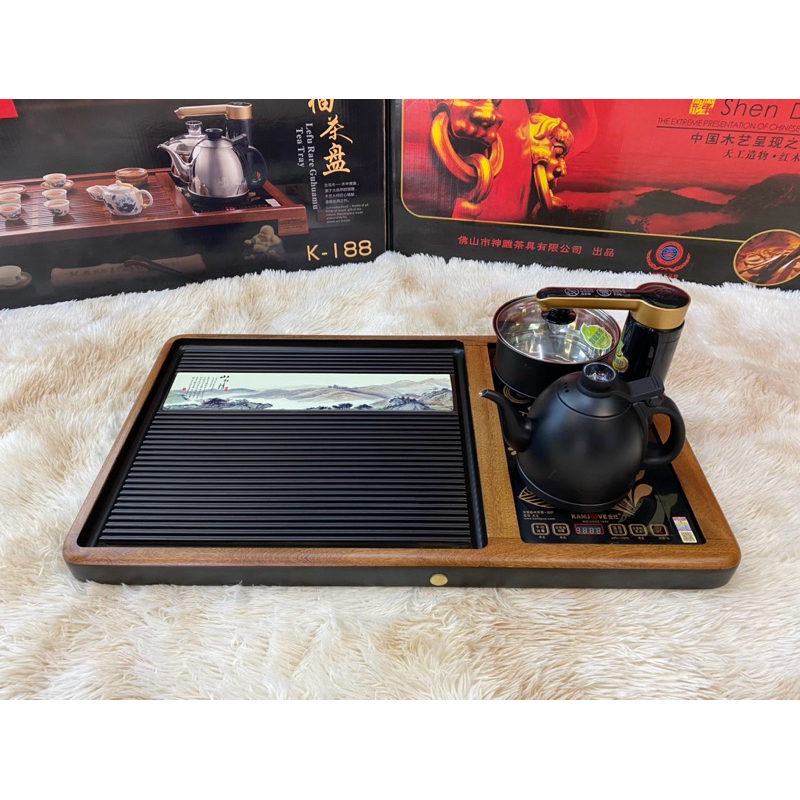 Electric tea table with stone top painting tray - KAMJOVE K9 | Shopee ...