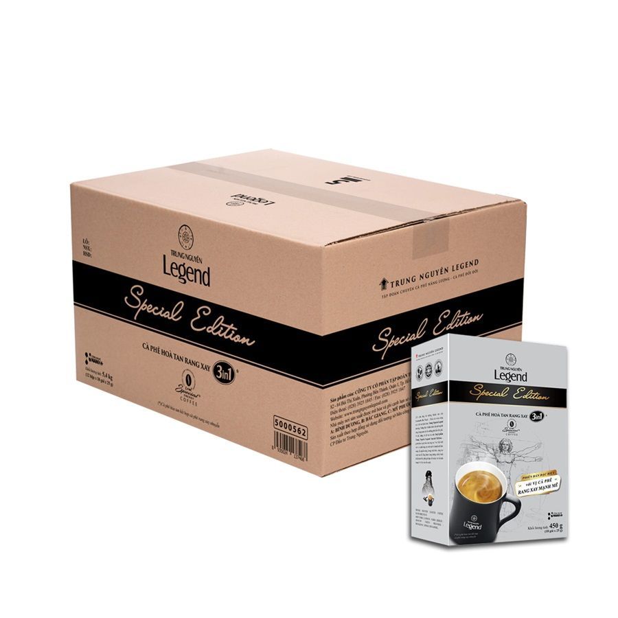 1 box of Trung Nguyen Legend Special Edition Instant Coffee (25g x 18 ...