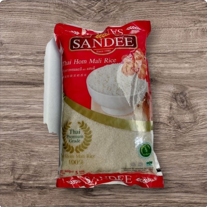 Thai FRAGRANT Rice [Thailand] SANDEE Hom Mali Rice (halal) | Shopee ...