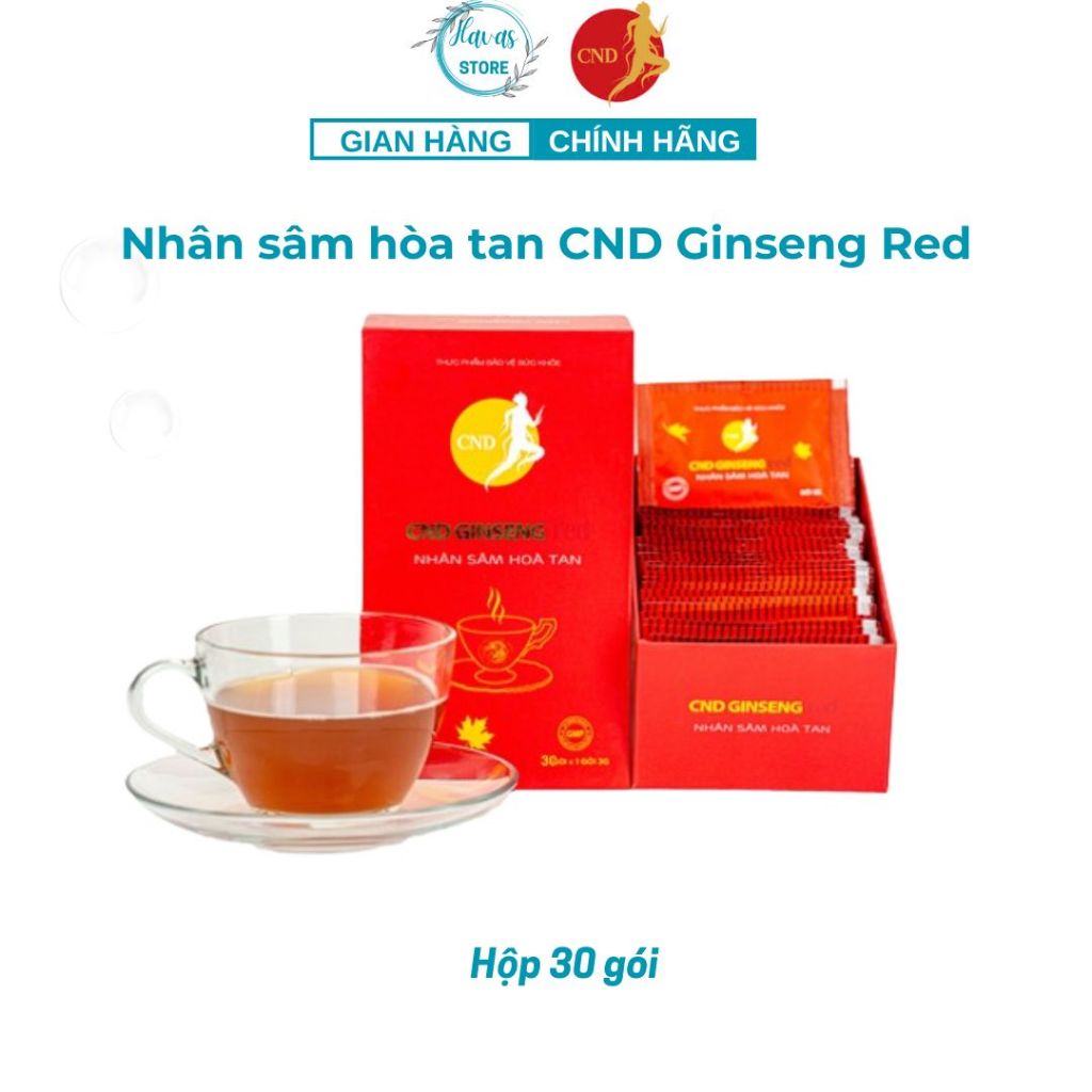 Cnd GINSENG Red instant GINSENG (box of 30 packs) | Shopee Singapore