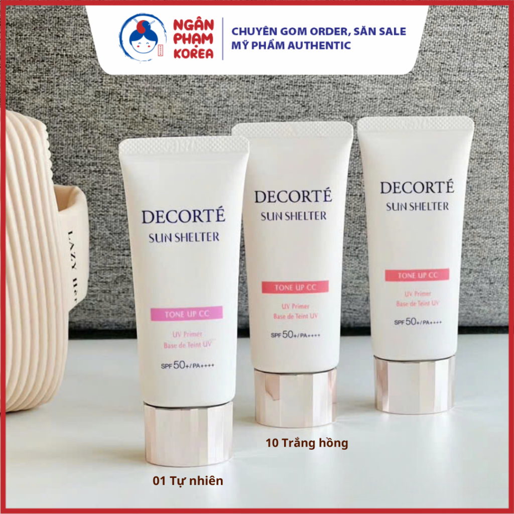 Decorte Sun Shelter Tone Up CC SPF50+PA+++ 32ml | Shopee Singapore