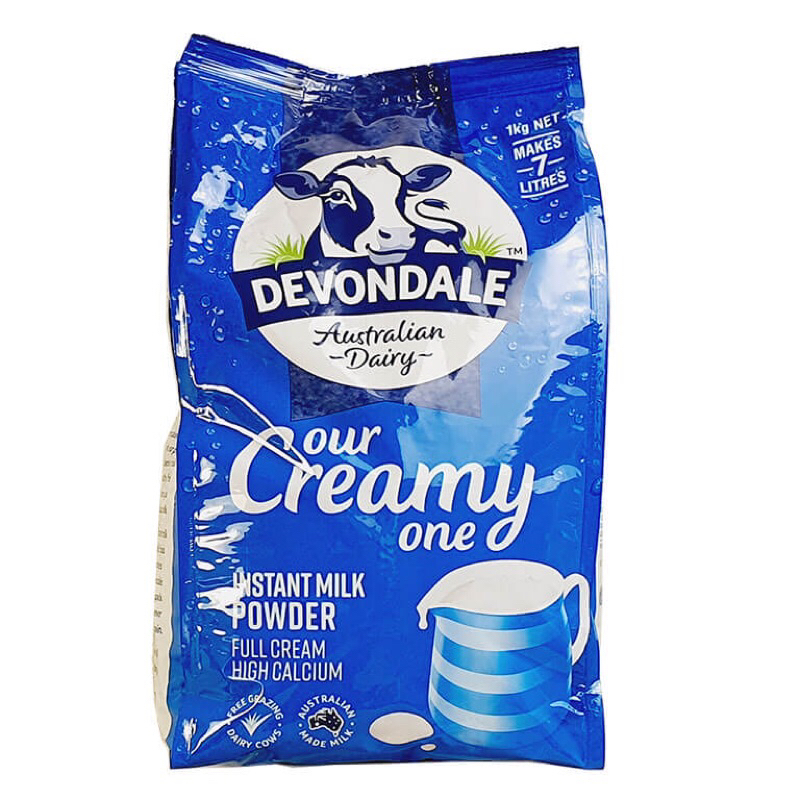 Devondale Whole Milk Powder 1kg | Shopee Singapore