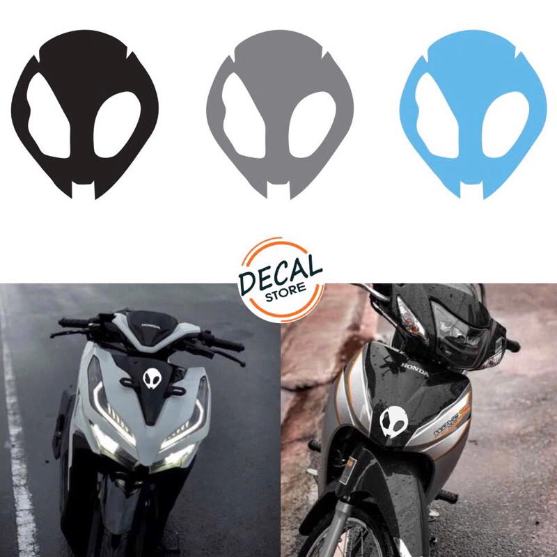 Alien logo alien alien car sticker | Shopee Singapore