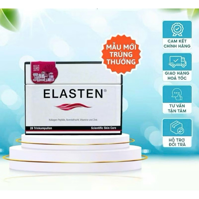 Collagen Elasten box of 28 tubes with prize | Shopee Singapore