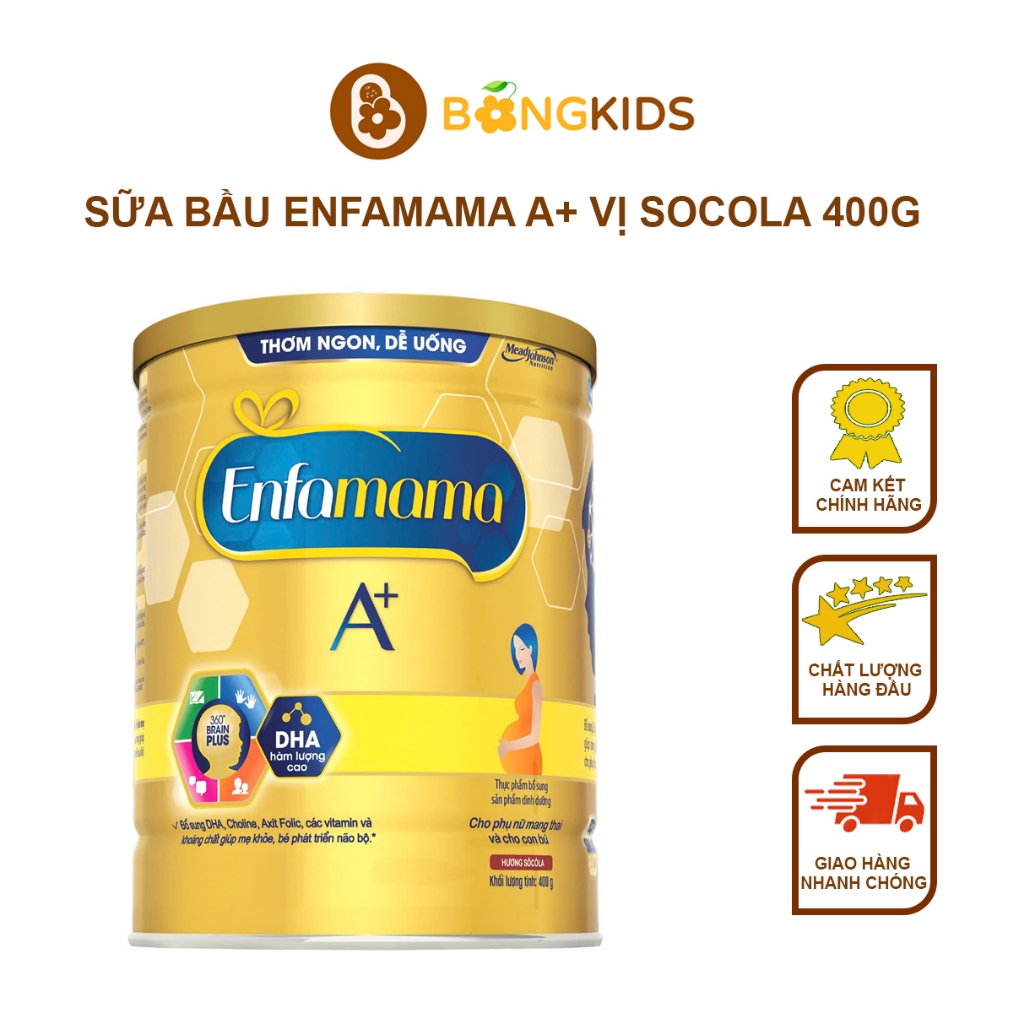 Enfamama A+ Pregnancy Milk Chocolate flavor 400g box | Shopee Singapore