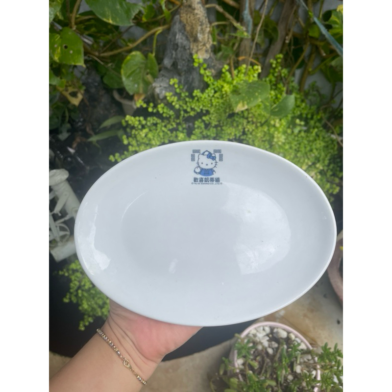 Hello KITTY patterned mango seed plate made in Japan | Shopee Singapore
