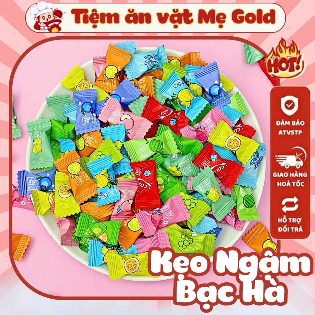 500g Delicious Vitamin C Sugar-Free Fruit Candy, Cool Mint PlayMore ...