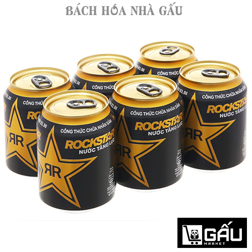 Lot of 6 Cans of Rockstar Energy Drink 250ml | Shopee Singapore
