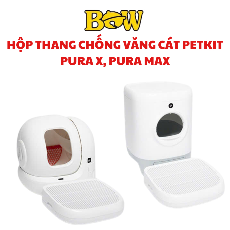 Petkit CAT LITTER TRAPPER Anti-Sand Ladder Box for Pura X, Pura Max ...