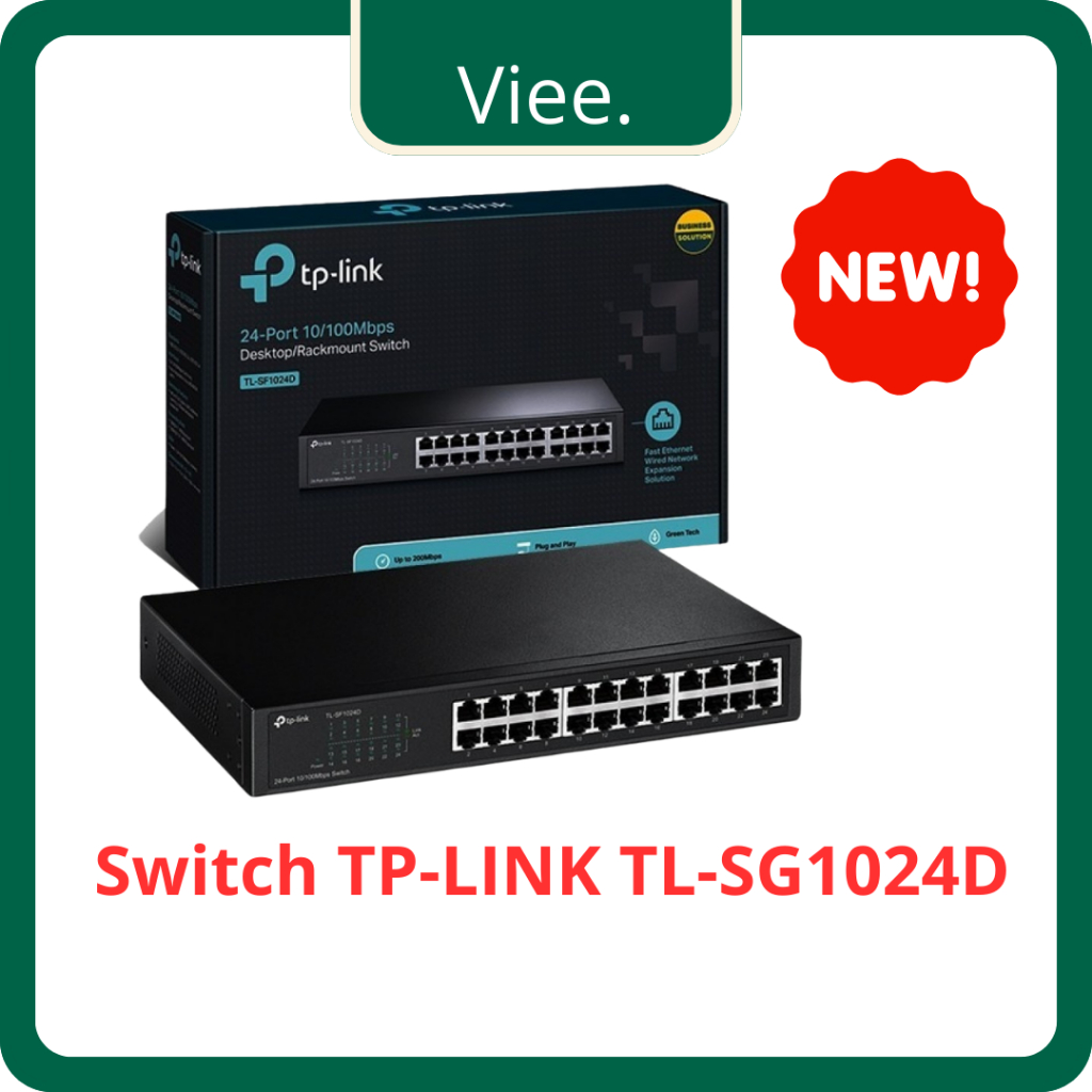 Tp-link TL-SG1024D 24-Port Gigabit Network Switch 24 Port Metal Box ...