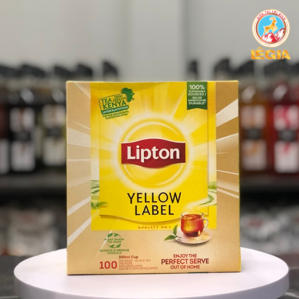 Lipton YELLOW LABEL TEA 200G - KENYA LIPTON YELLOW LABEL TEA 100 PACK | Shopee Singapore