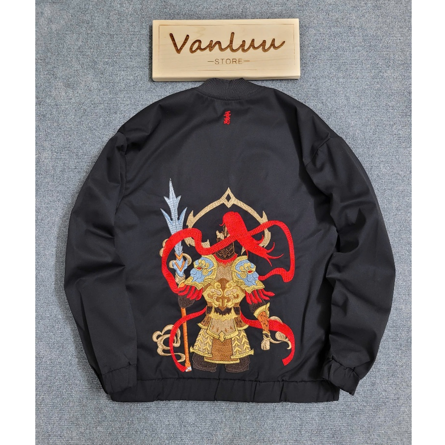 Embroidered BomberJacket, Extremely Personalized 2-Layer Embroidered Bomber Jacket (for both men ...