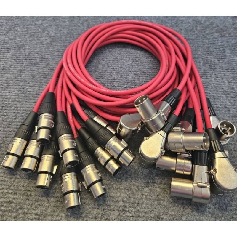 DC Canon cable with curved head and straight head, good curved canon ...