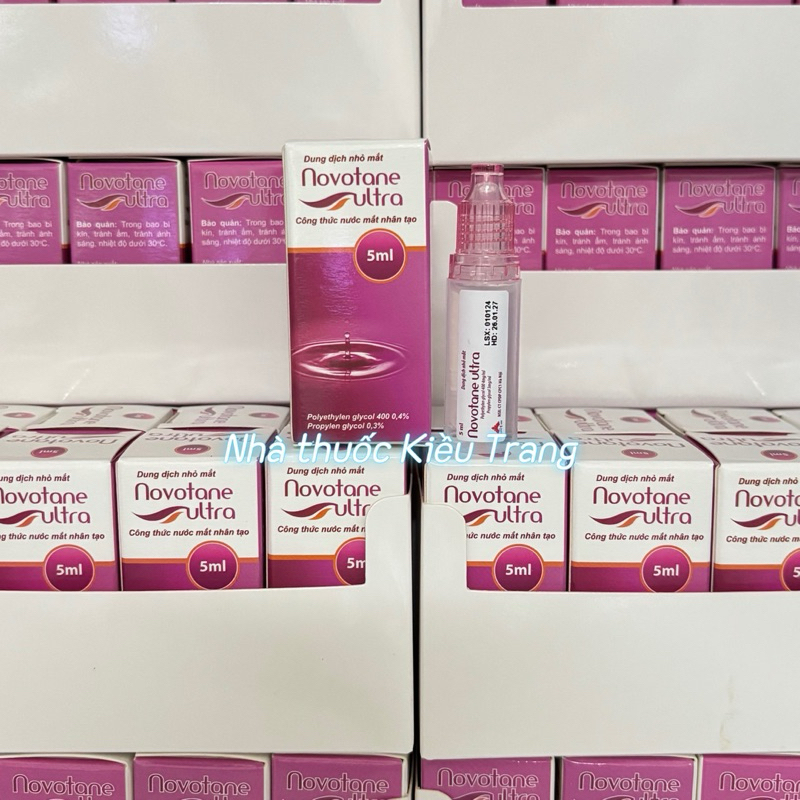 Novotane Ultra - Artificial tears moisturize eyes, reduce dry eyes, eye ...