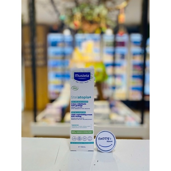 Mustela Stelatopia + ND eczema and anti-itch cream (150ml) | Shopee Singapore