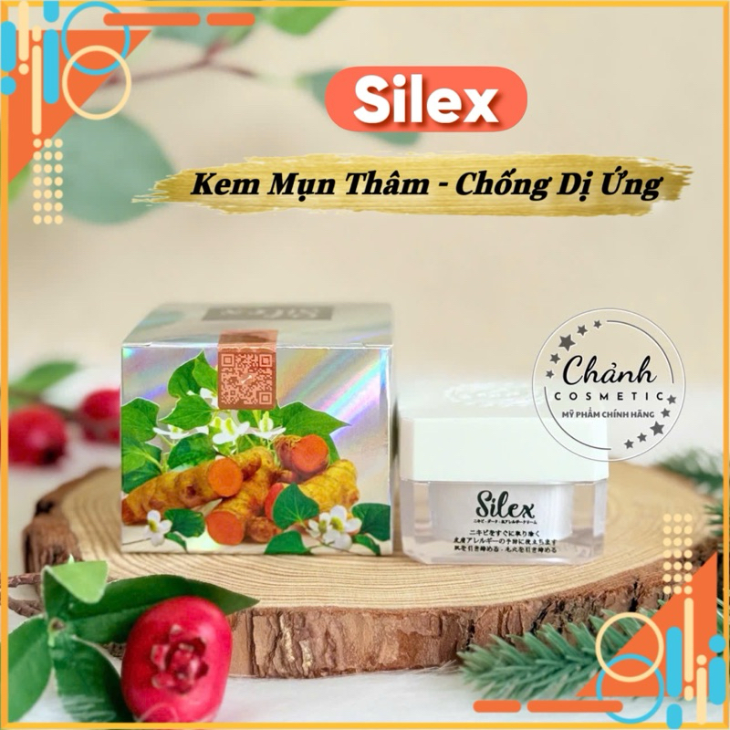 Silex Acne Cream, Dark Spot Reduction, Anti-Allergy Turmeric Powder Extract & Fish Lettuce 20g ...