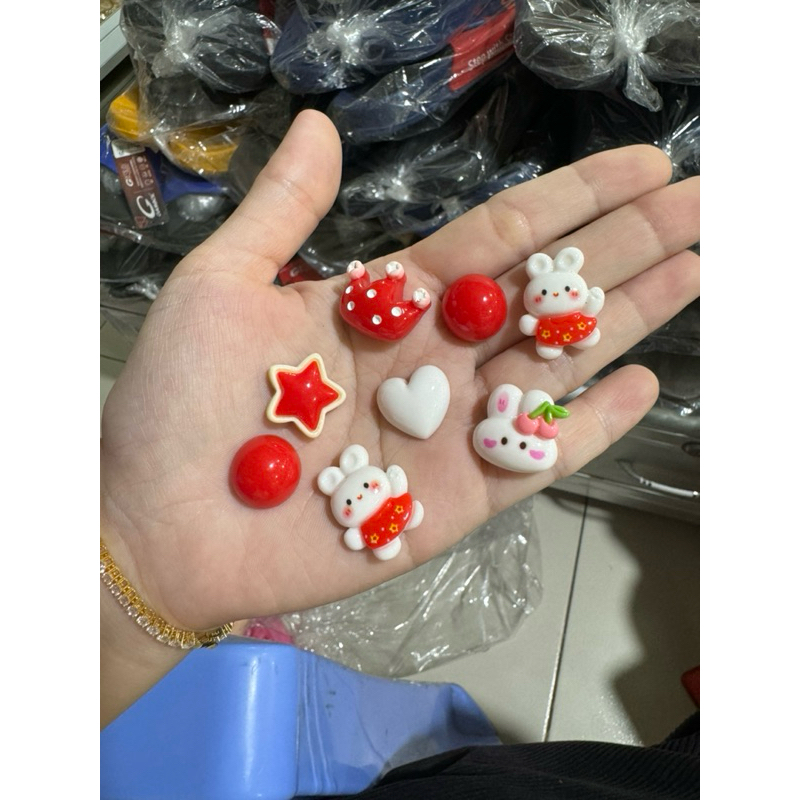 Jibbitz button attached to sandals (slippers sticker) | Shopee Singapore