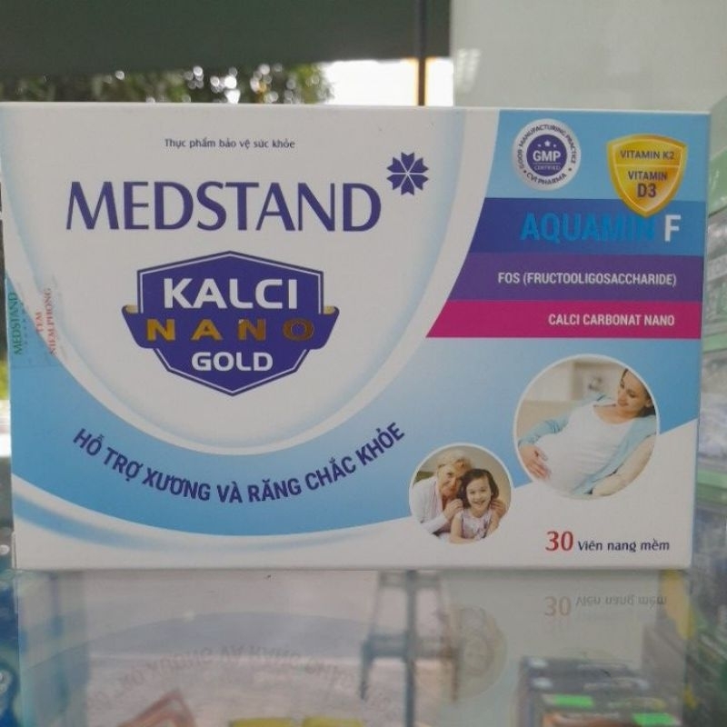 Kalci NANO GOLD _ MEDSTAND (box of 30 tablets) | Shopee Singapore