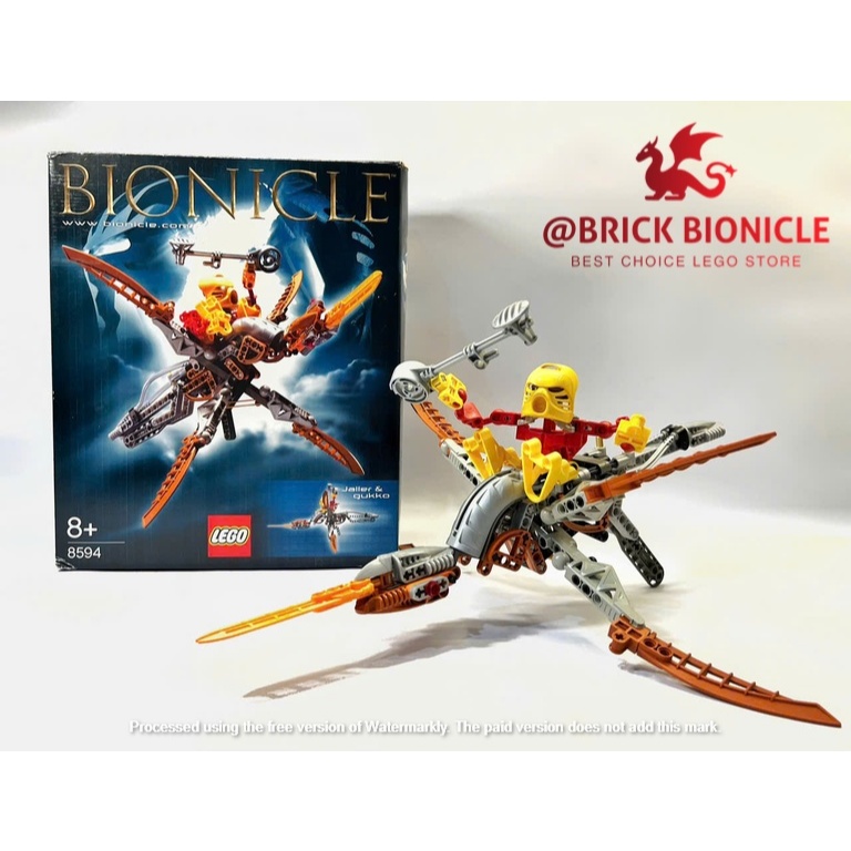 Lego BIONICLE AUTHENTIC - LEGO BIONICLE ASSEMBLY TOY - 8594 Jaller and ...