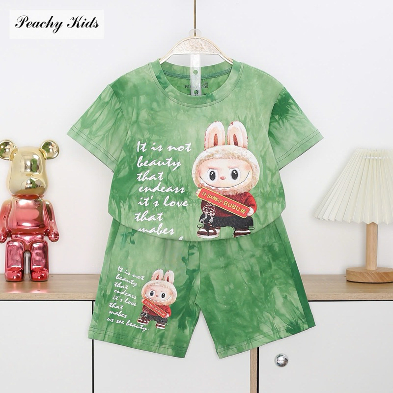 Labubu Boys' short sleeve Set for Children from 8-36kg made of ...