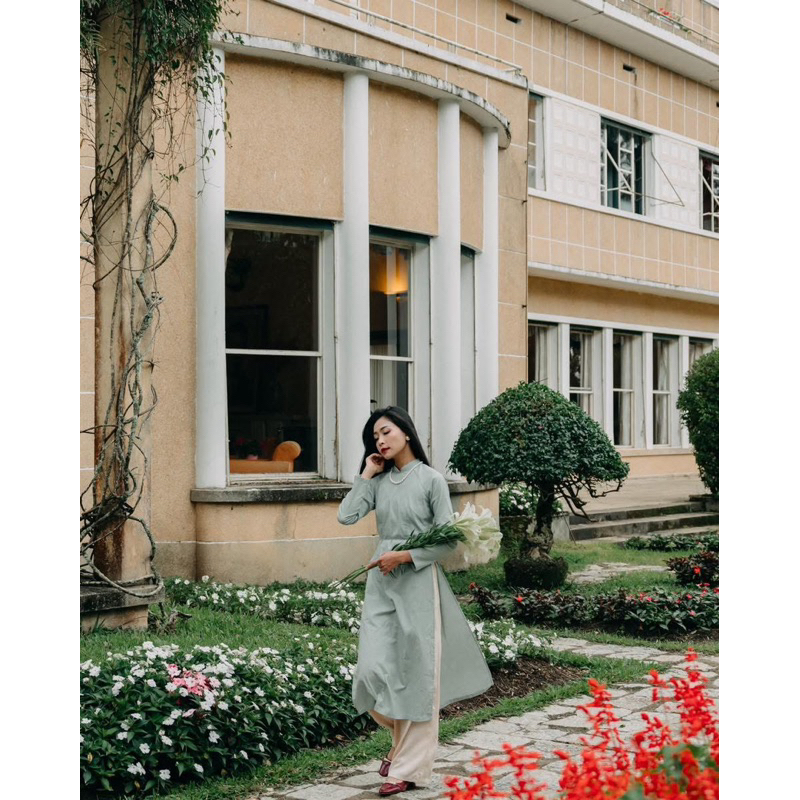 Ngo Xua Ao Dai (shirt) | Shopee Singapore