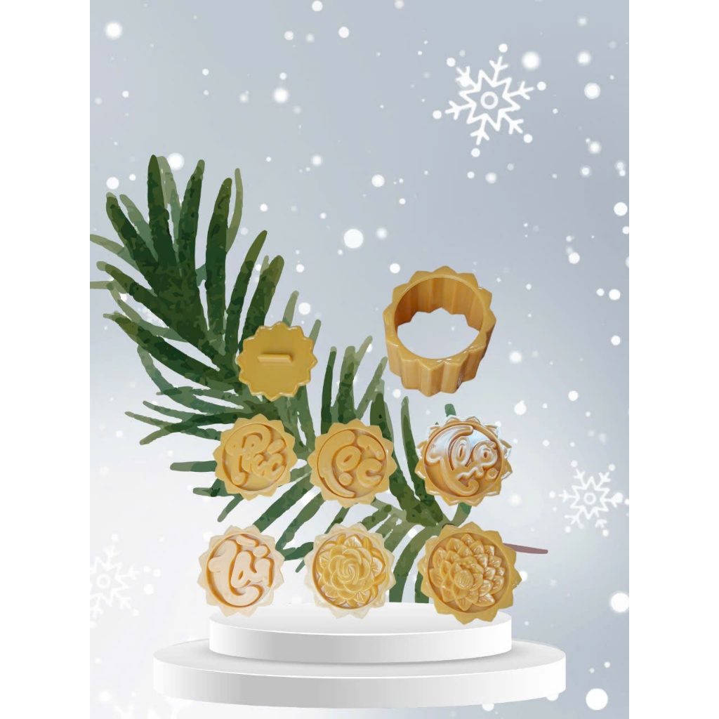 Lotus Petal Shaped Sticky Rice Mold - Gift CNY - Phuc Loc Tho Tai Hong ...