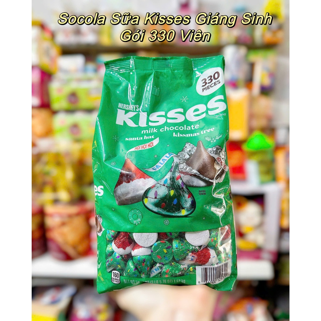 Hershey’s Kisses USA SOCOLA Candy Christmas Edition 2024 | Shopee Singapore