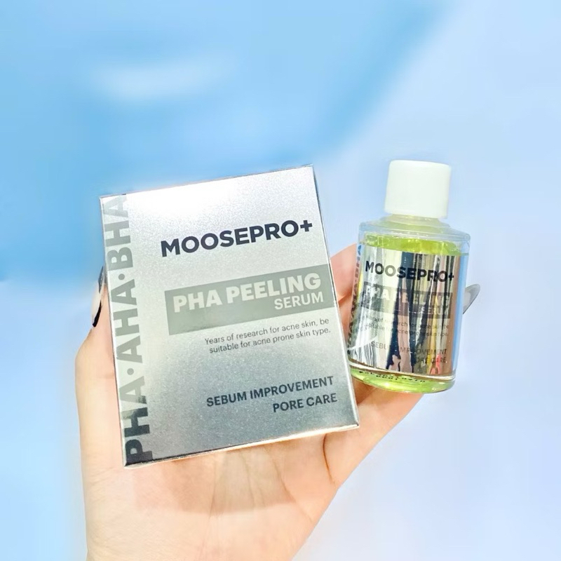 Moosepro+ PHA peeling serum 30ml Korean, skin regeneration, skin ...