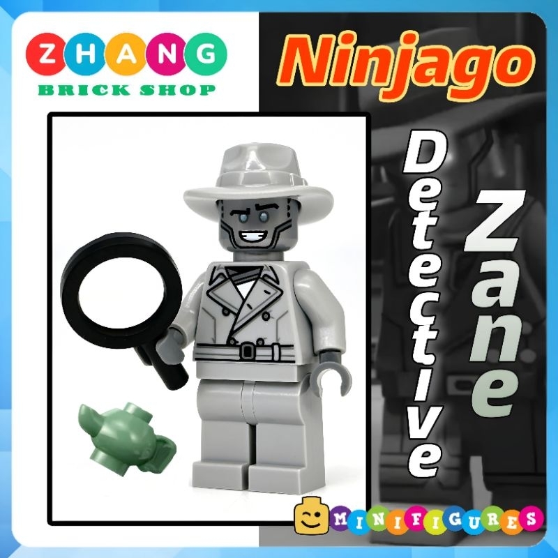 Ninjago Detective Zane Detective Minifigures Ninjago Dragons Rising ...