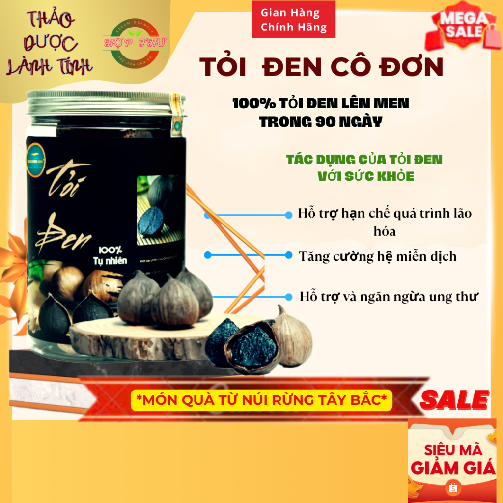 Lonely BLACK GARLIC, type 1, 100% naturally fermented Very good for digestion - EXTREMELY ...