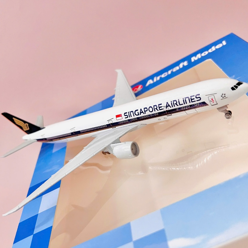 Boeing B777-300ER MODEL PLANE "SINGAPORE AIRLINES" HIGH QUALITY METAL ...
