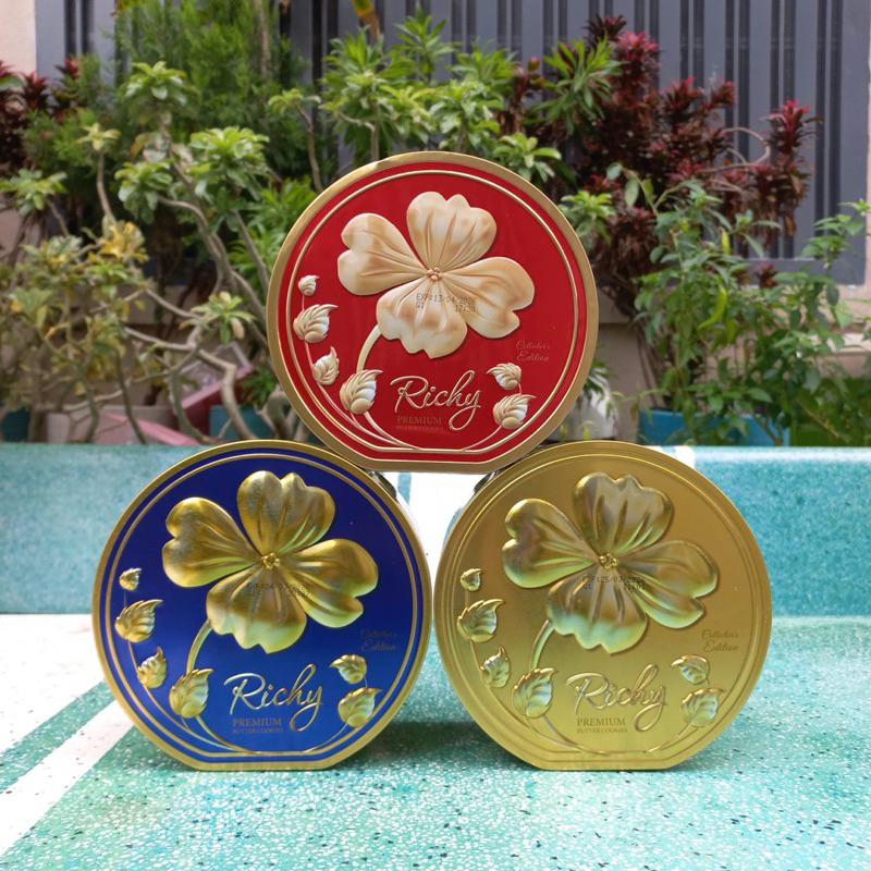 Richy cake Loc Vang tin box of all colors 156g | Shopee Singapore