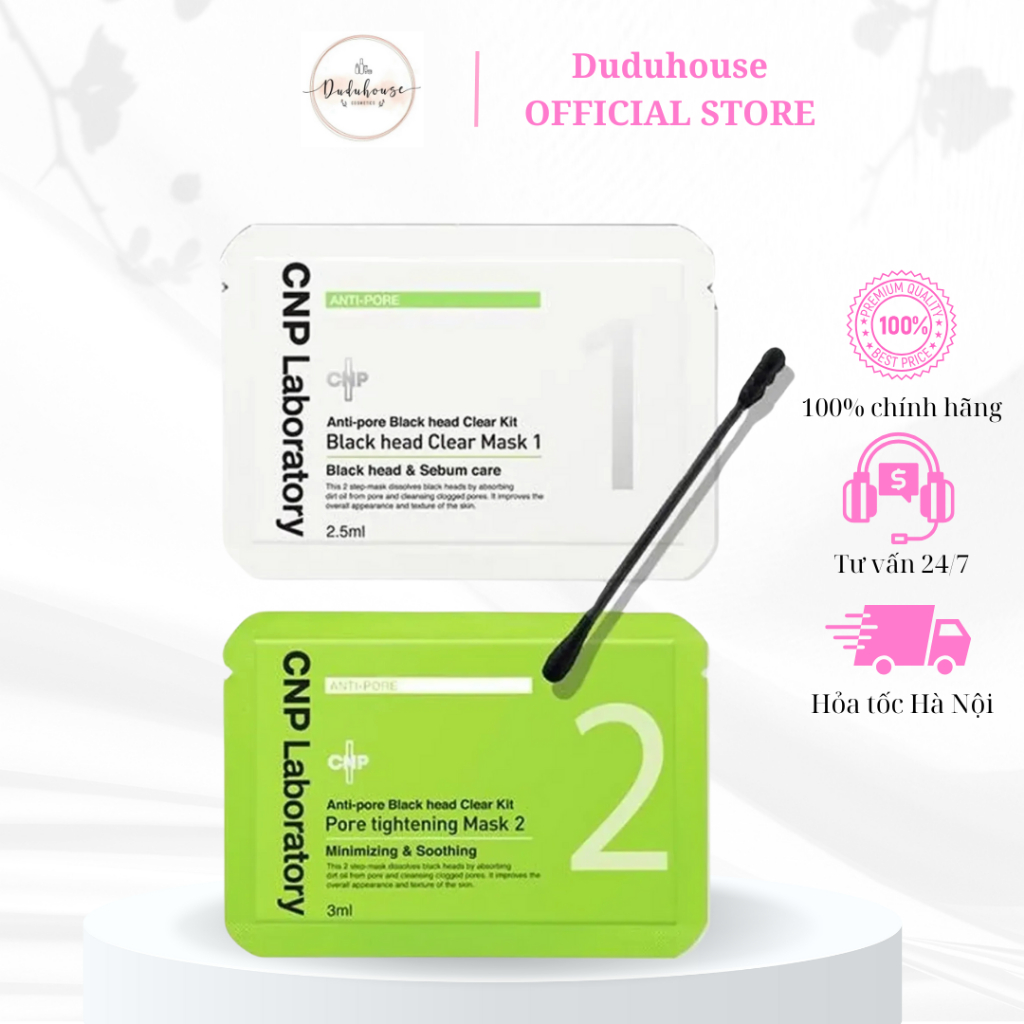 CNP Laboratory Anti-Pore Black Head Clear Kit 2-in-1 Blackhead ...