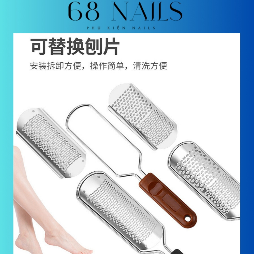 304 Stainless Steel Heel Scrubber, New Sharp Heel Scrubber Effective ...