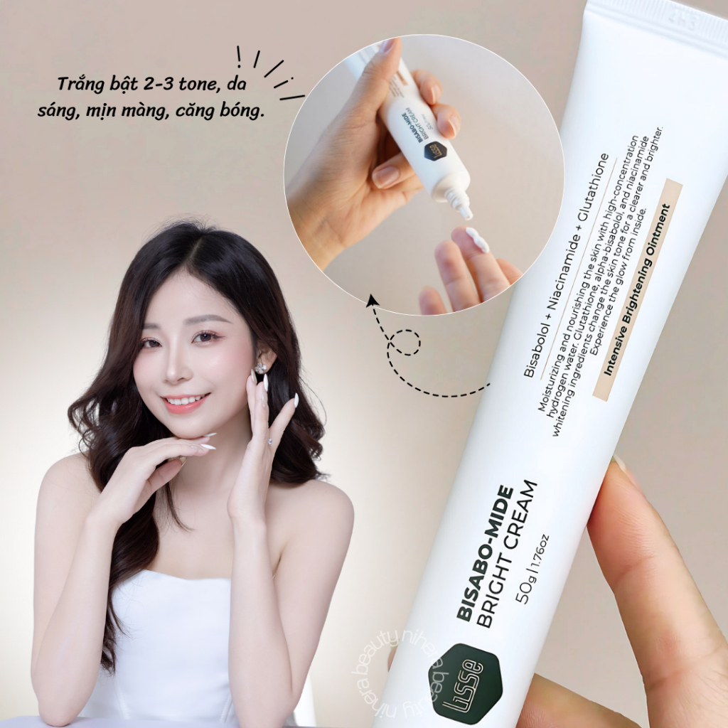 Bisabo - Mide Bright Cream Lisse 50g (new model) | Shopee Singapore
