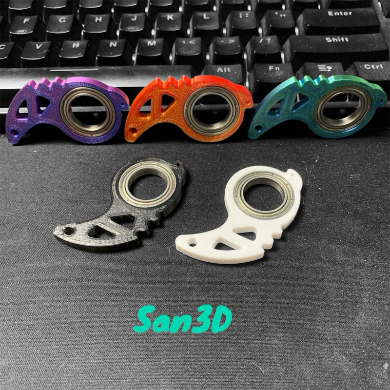 [SPECIAL]Keyrambit S2 Keychain – Dragon scale with 360 degree rotating ...