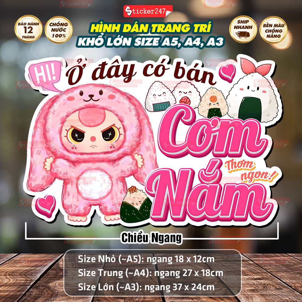 Decal Cute Rice Balls Baby Three Stickers Here Are Selling Onigiri B3 ...