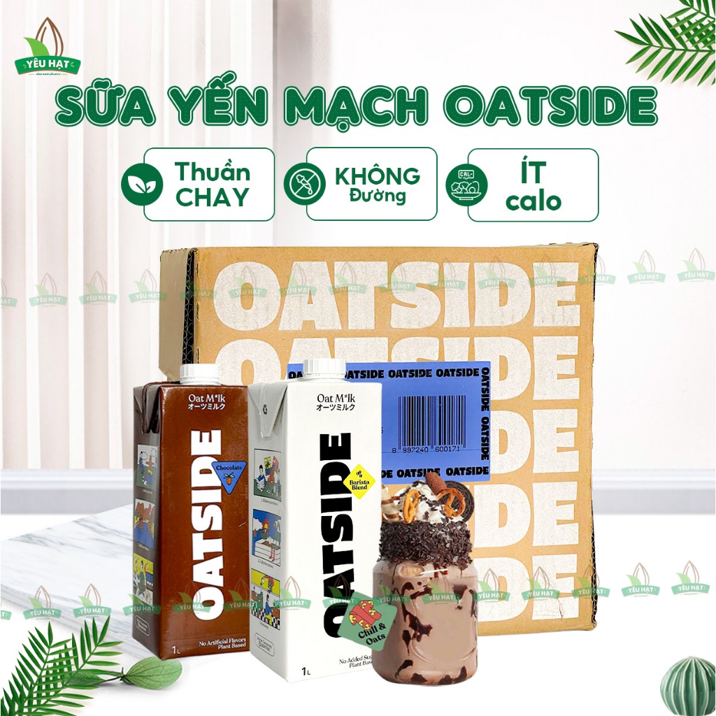 [NEW] Oatside Oat Milk - Traditional Flavor Vegan Unsweetened Milk ...