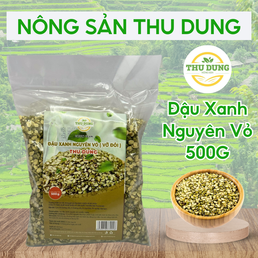 Thu Dung Whole Green Beans 500g Grade 1 Premium - Thu Dung Whole Shell ...