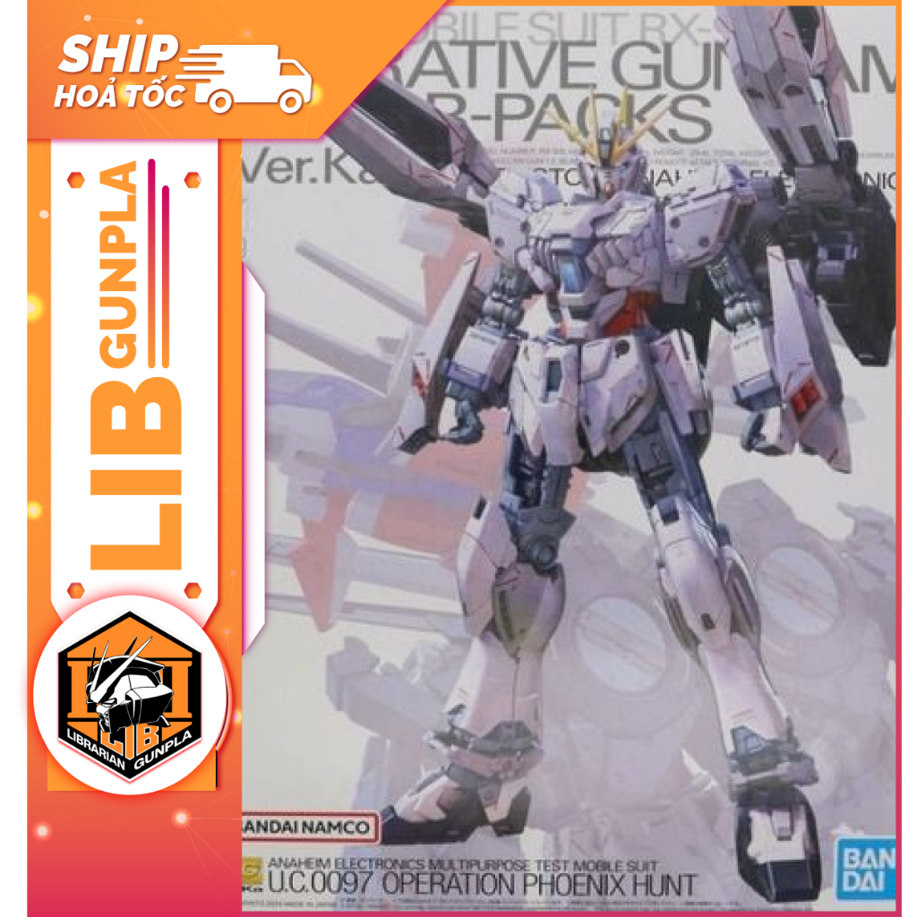 Bandai Gundam MG 1/100 Narrative Gundam B Packs Ver Ka Assembly Model ...