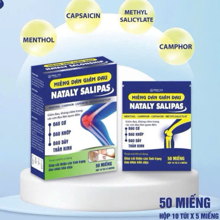 Nataly SALIPAS pain relief patch, plaster to relieve body pain, muscle ...