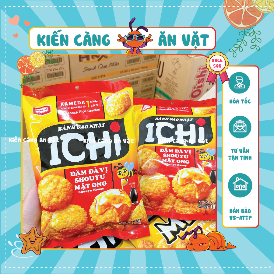 Ichi Japanese Rice Cake Kameda Honey Flavor (100g Pack), Japanese Rice Cake Snacks | Shopee ...