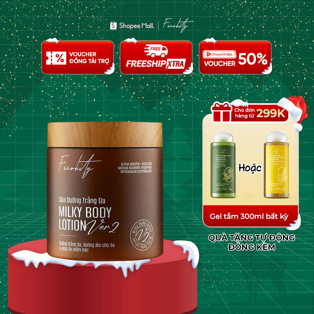 Milky body lotion Freshity 250g (NEW VERSION) | Shopee Singapore