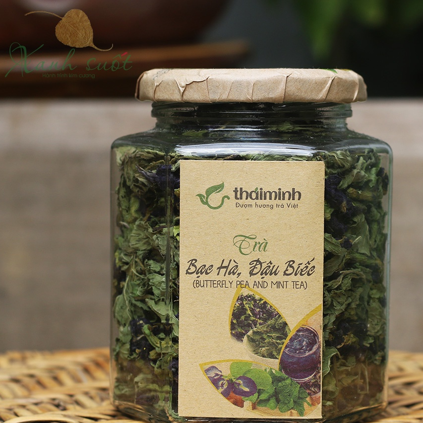 [Thai Minh] Butterfly Pea Flower Tea & Freeze-dried Mint - Butterfly ...