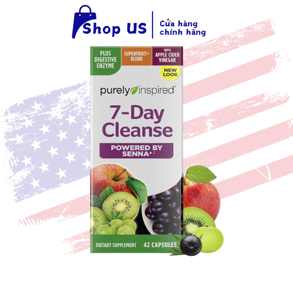 Detox Cleanse Purely Inspired 7-day Toxin Removal Treatment & Improves ...