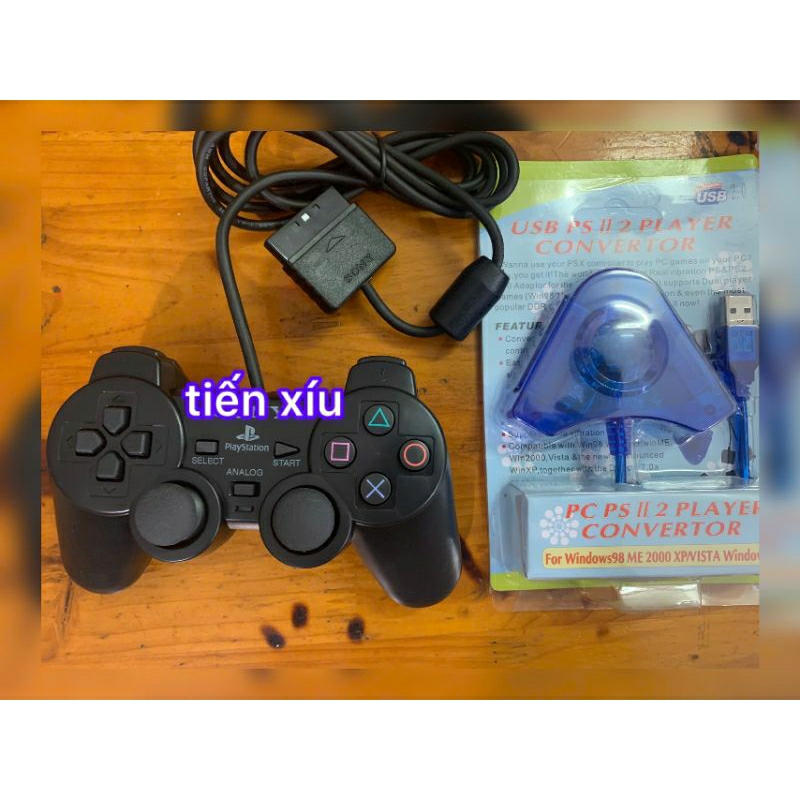 Ps2 controller and ps2 controller to Pc laptop usb adapter | Shopee Singapore