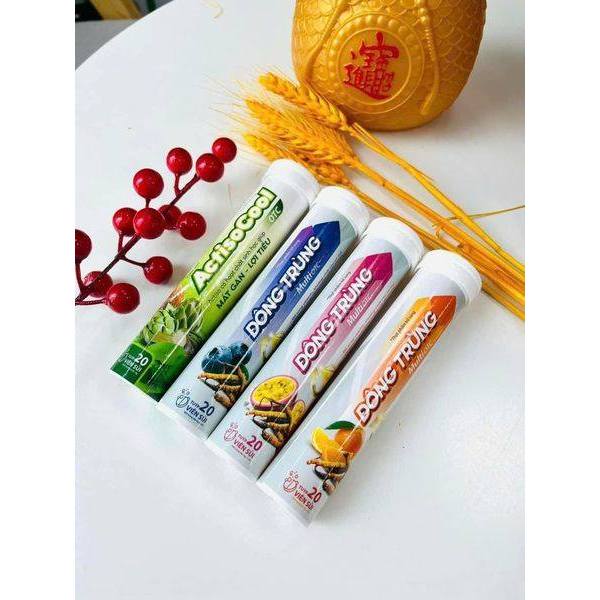 Vitamin C Effervescent Tablets/ Effervescent Tablets to Clear Heat and Cool the Liver, Corn ...