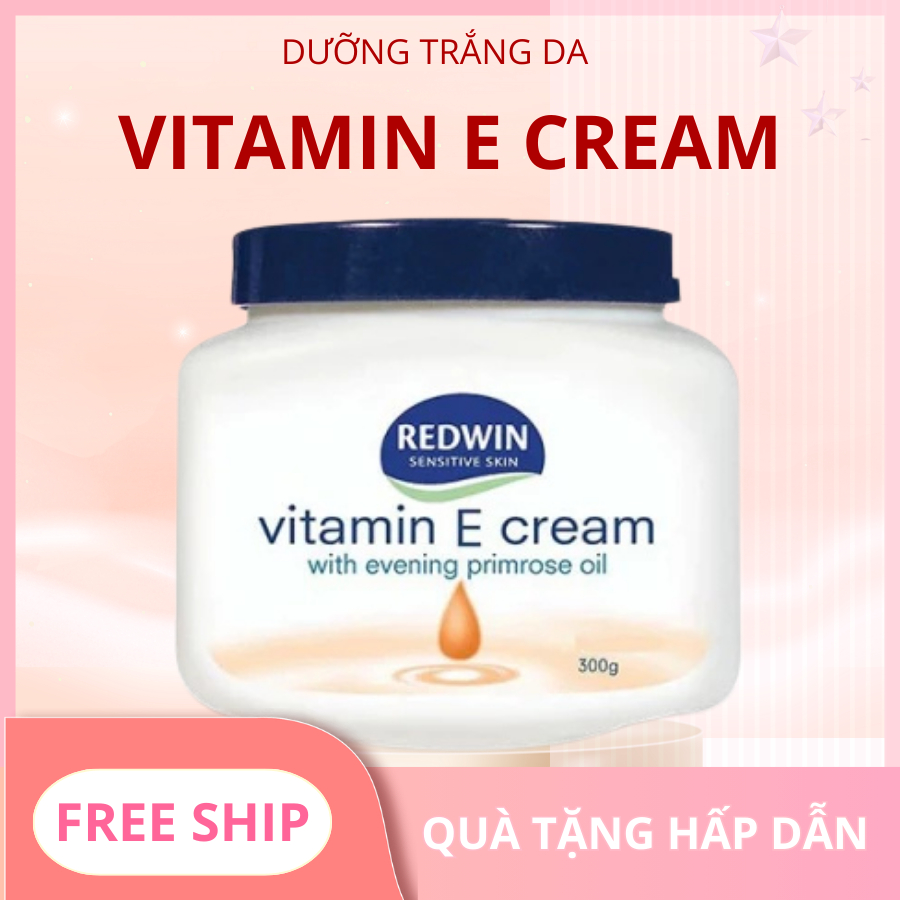 Redwin Vitamin E Australian Moisturizing Cream 300g, Moisturizes Skin ...